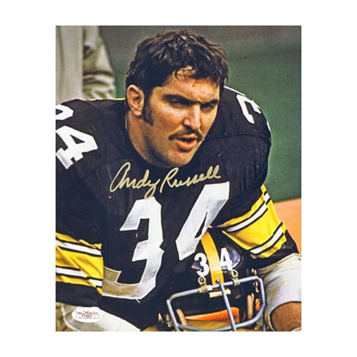 Andy Russell Autographed Pittsburgh Steelers 8x10 Photo - JSA COA ...