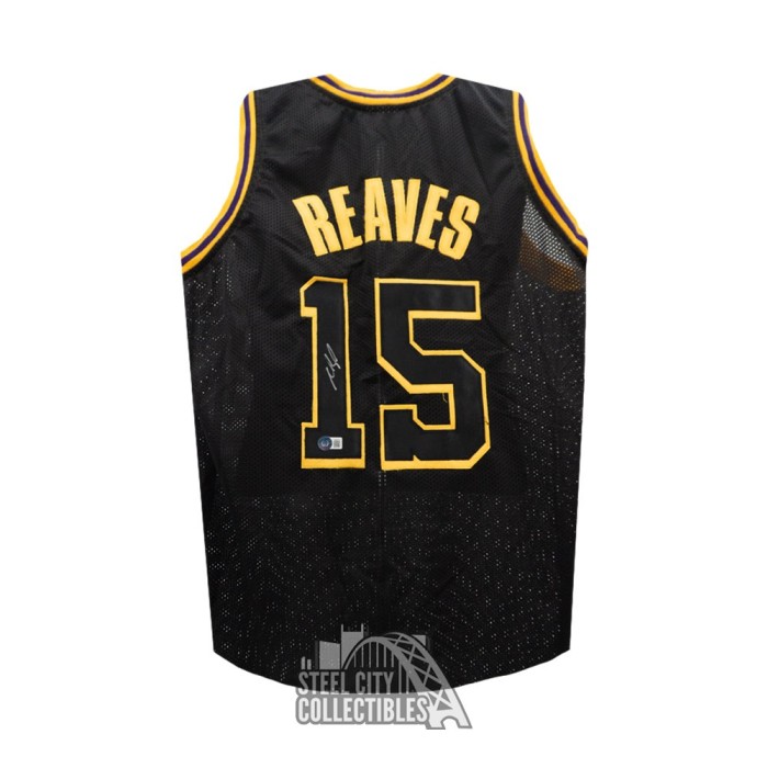 Austin Reaves Autographed Los Angeles Custom Black Basketball Jersey ...