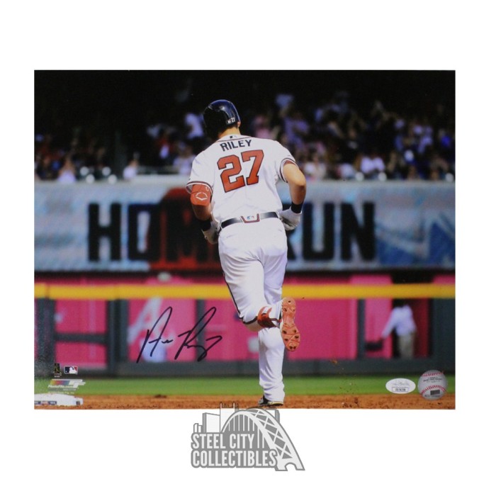 Austin Riley Autographed Atlanta 11x14 Baseball Photo - JSA (Rounding ...