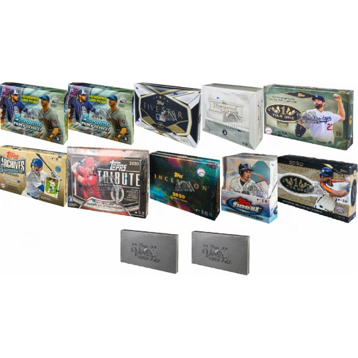 2019-20 Baseball Hobby 12-Box Mixer TRIPLE Random Team Group Break #1 ...