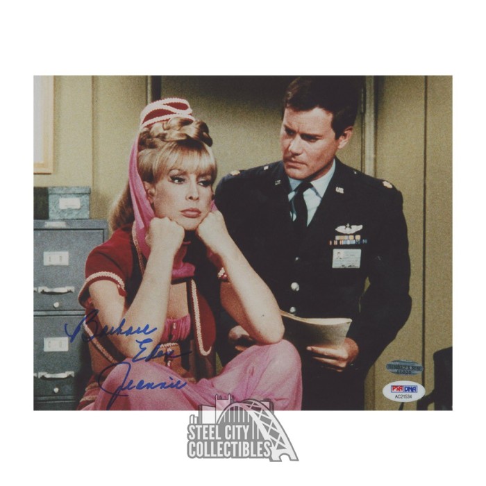 Barbara Eden Autographed I Dream of Jeannie 8x10 Photo - PSA/DNA ...