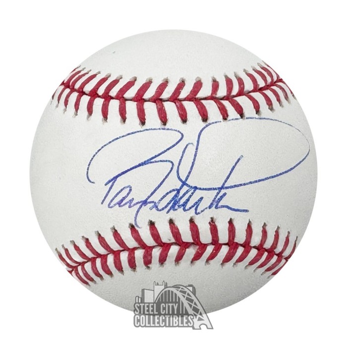 Barry Larkin Autographed Official MLB Baseball - BAS | Steel City ...