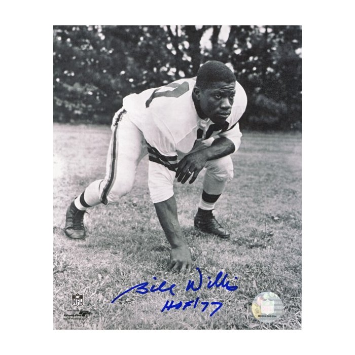 Bill Willis Autographed Browns 8x10 Photo (HOF 77) | Steel City ...