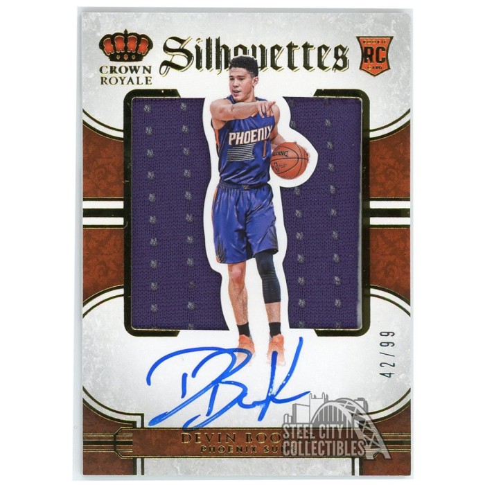 Devin Booker 2015-16 Panini Preferred Silhouettes Rookie Patch ...