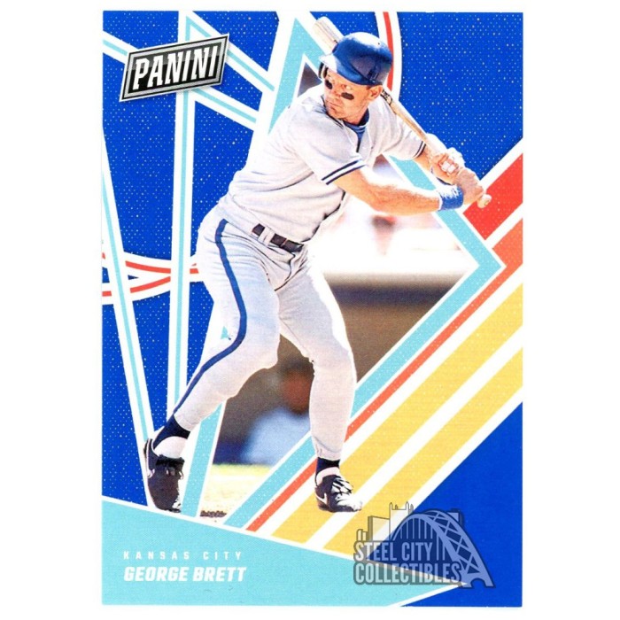 George Brett 2024 Panini Black Friday Blue Card #BB3 41/50 | Steel City ...