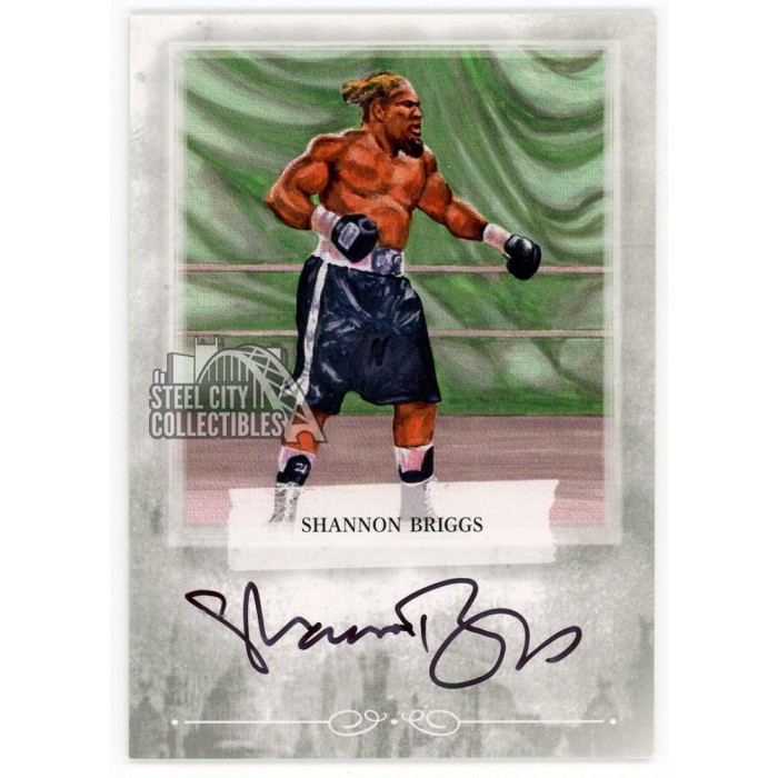 Shannon Briggs 2010 Ringside Round 2 Boxing Autograph Card #A-SB2 ...