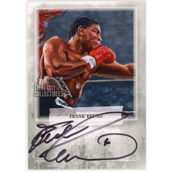 Frank Bruno 2010 Ringside Round 2 Boxing Autograph Card #A-FB1 | Steel ...