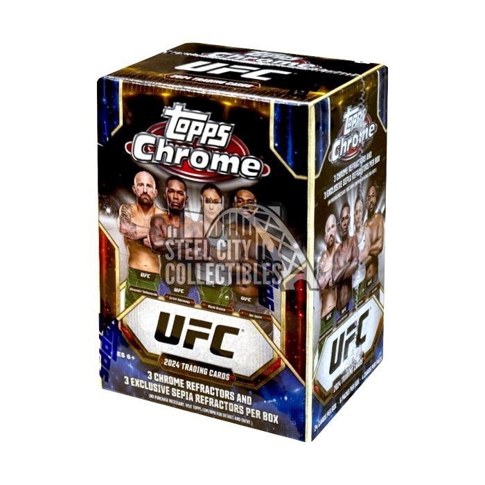 2024 Topps Chrome UFC Blaster Box | Steel City Collectibles