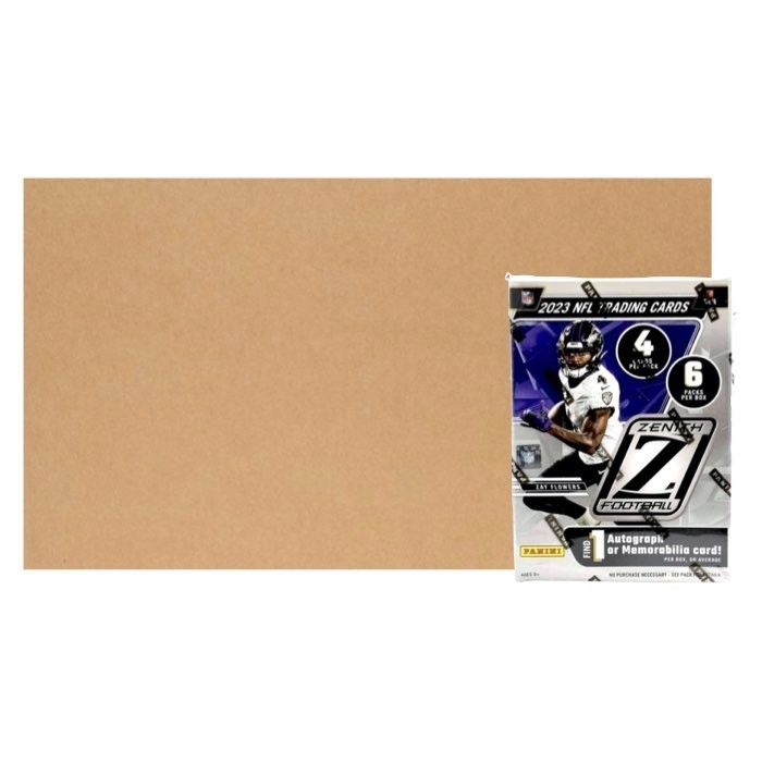 2023 Panini Zenith Football Blaster 20-Box Case (A To Z Inserts ...
