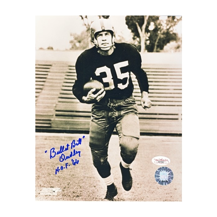 "Bullet" Bill Dudley Autographed Pittsburgh Steelers 8x10 Photo - JSA ...