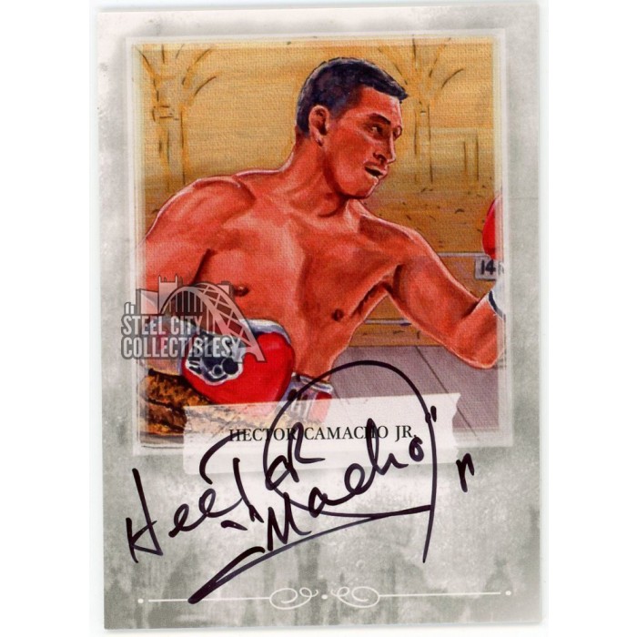 Hector Camacho Jr 2010 Ringside Round 2 Boxing Autograph Card #A-HCJ1 ...
