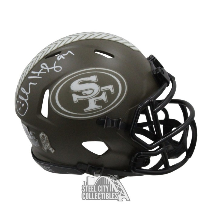 Charles Haley Autographed San Francisco Salute to Service Mini Football ...