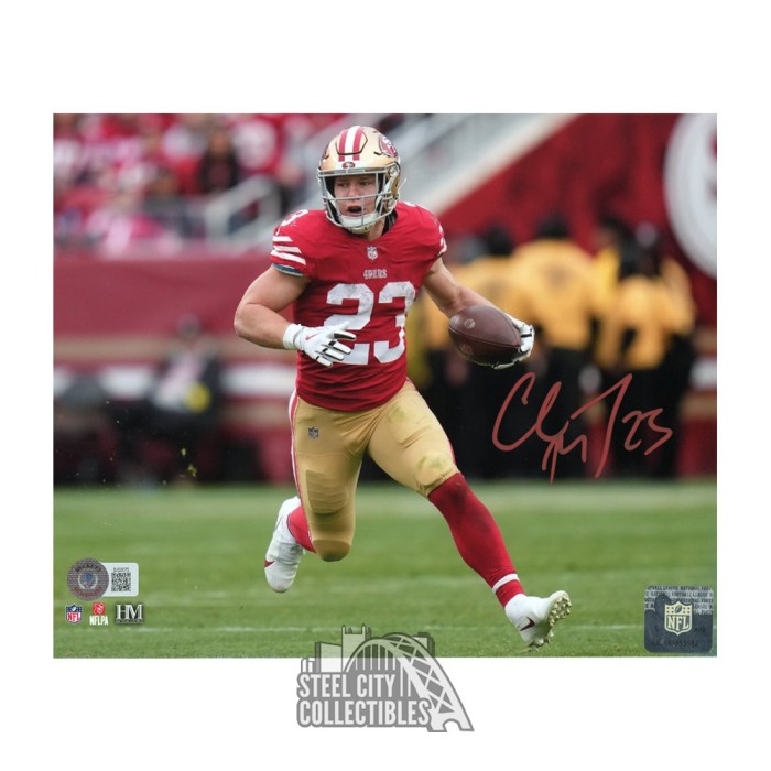 Christian McCaffrey Autographed San Francisco 16x20 Football Photo ...
