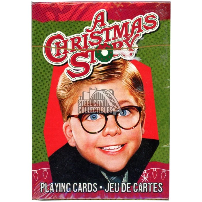 A Christmas Story Playing Cards Complete Deck | Steel City Collectibles