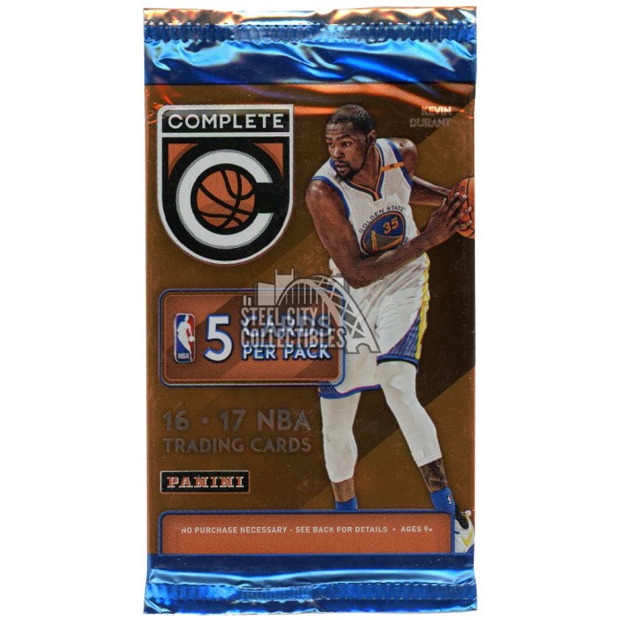 2016-17 Panini Complete Basketball Retail Pack | Steel City Collectibles