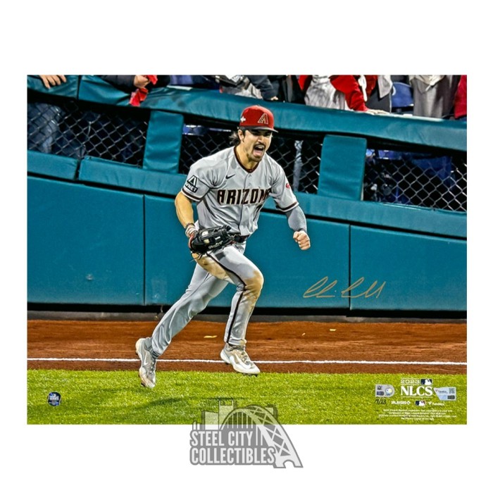 Corbin Carroll Autographed Arizona 16x20 Baseball Photo /23 - Fanatics ...
