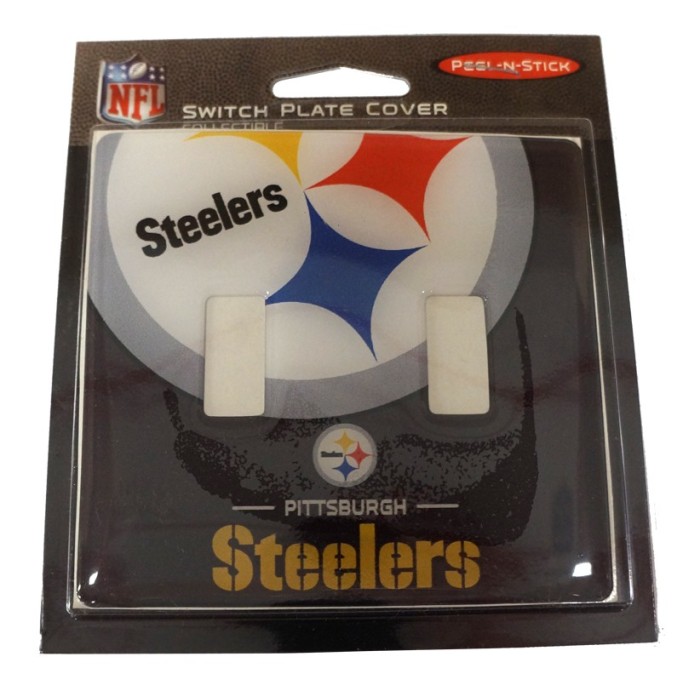 Pittsburgh Steelers NFL Dual Switch Plate Cover | Steel City Collectibles