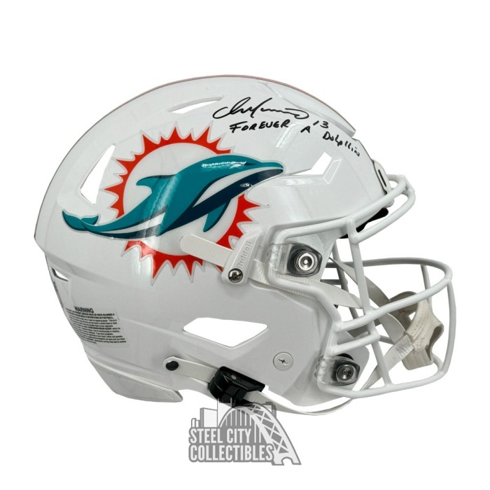 Dan Marino Forever A Dolphin Autographed Miami Speed Flex Authentic ...