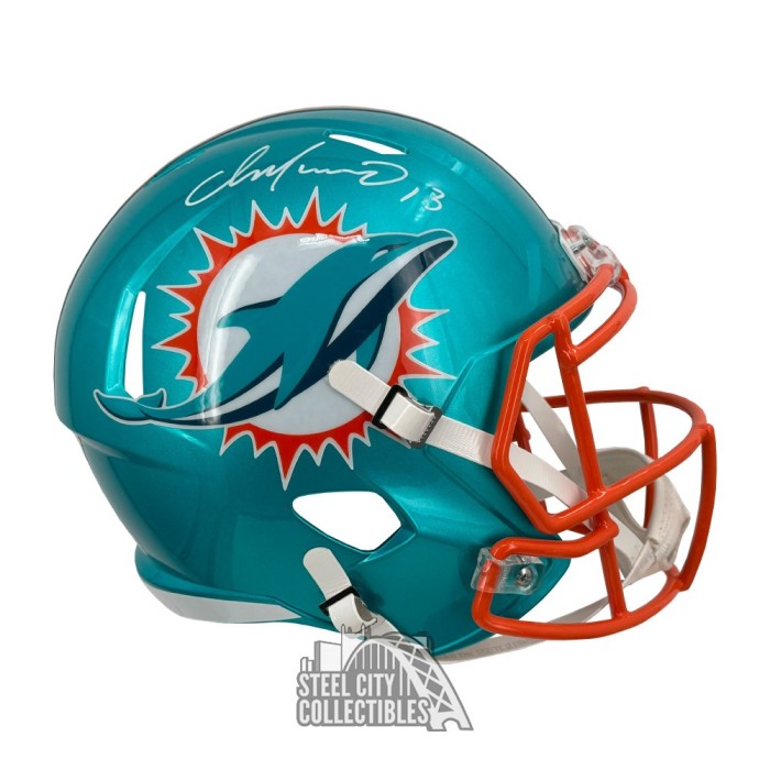 Dan Marino Autographed Miami Dolphins Flash Replica Full Size Football ...