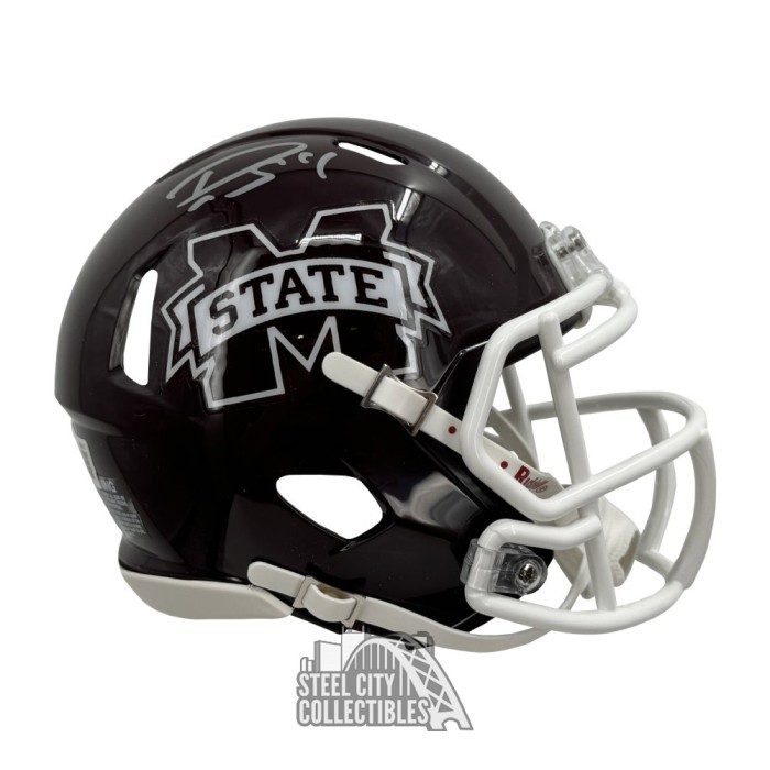 Darius Slay Autographed Mississippi State Speed Mini Football Helmet - BAS | Steel City Collectibles