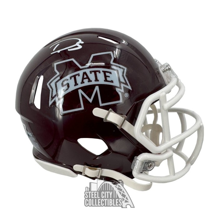 Darius Slay Autographed Mississippi State Speed Mini Football Helmet ...