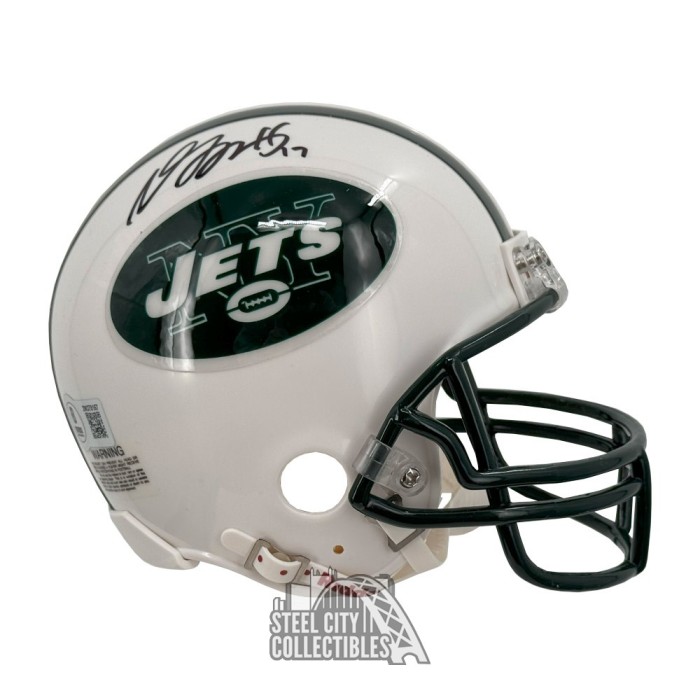 Davante Adams Autographed New York Mini Football Helmet - BAS | Steel ...