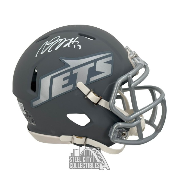 Davante Adams Autographed New York Slate Mini Football Helmet - BAS ...