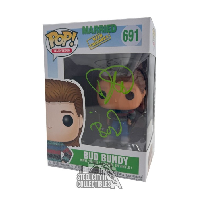 David Faustino "Bud" Autographed Married With Children Funko Pop - JSA ...