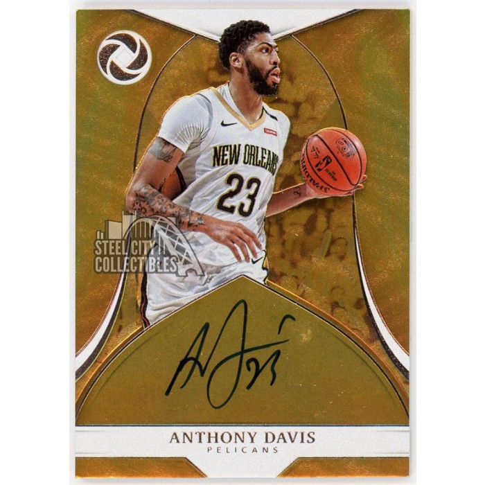 Anthony Davis 2018-19 Panini Opulence Autograph Card #OA-ADV 43/79 | Steel City Collectibles