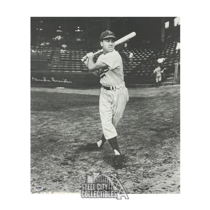 Duke Snider Autographed Brooklyn 16x20 Baseball Photo - PSA/DNA ...
