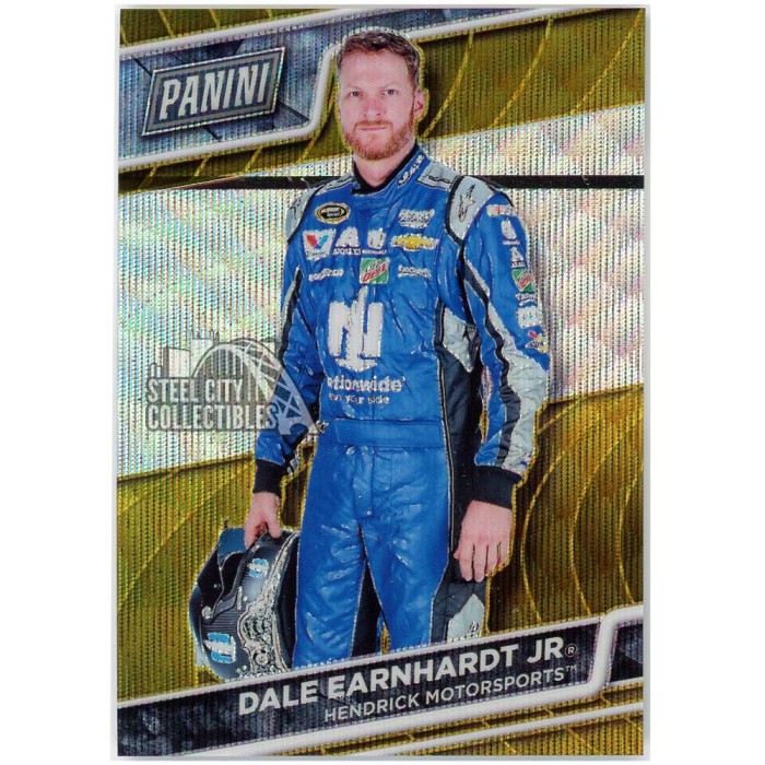 Dale Earnhardt Jr 2016 Panini The National VIP Gold Wave #91 5/10 ...
