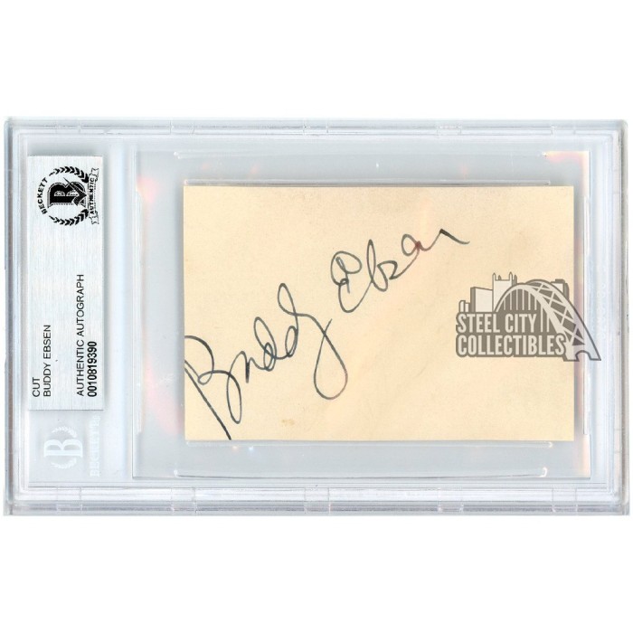 Buddy Ebsen Cut Signature Autograph BAS | Steel City Collectibles