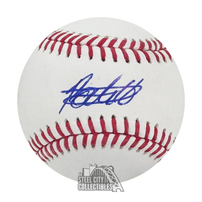 Endy Rodriguez Autographed Official MLB Baseball - MLB | Steel City ...