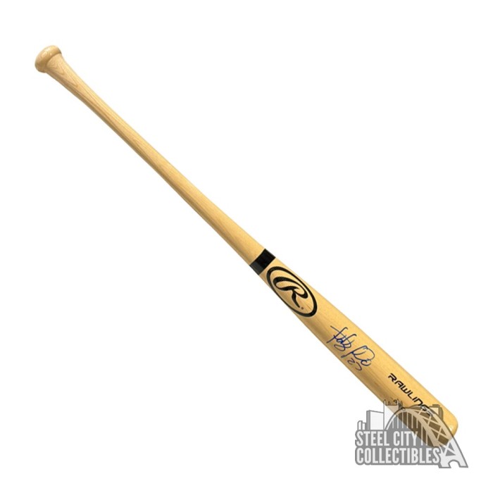 Fernando Tatis Jr Autographed Rawlings Blonde Baseball Bat - BAS COA ...