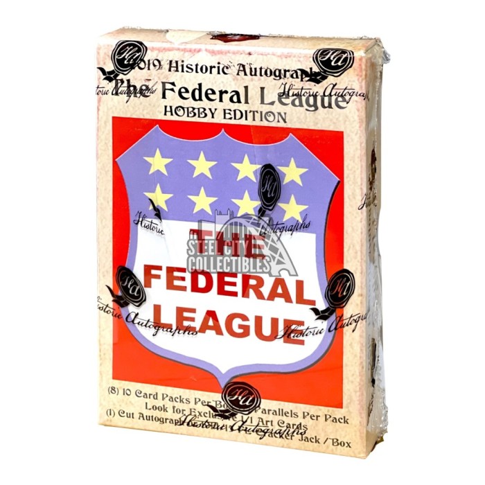 2019 Historic Autographs Federal League Premium Box | Steel City ...