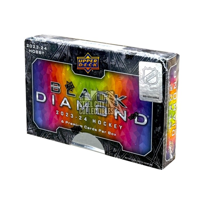 2023-24 Upper Deck Black Diamond Hockey Hobby Box | Steel City Collectibles