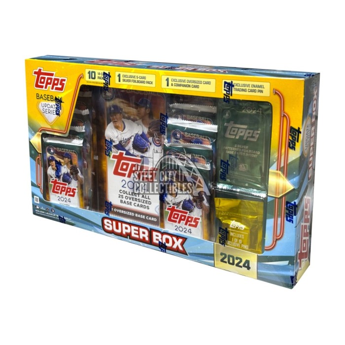 2024 Topps Update Baseball Super Box | Steel City Collectibles