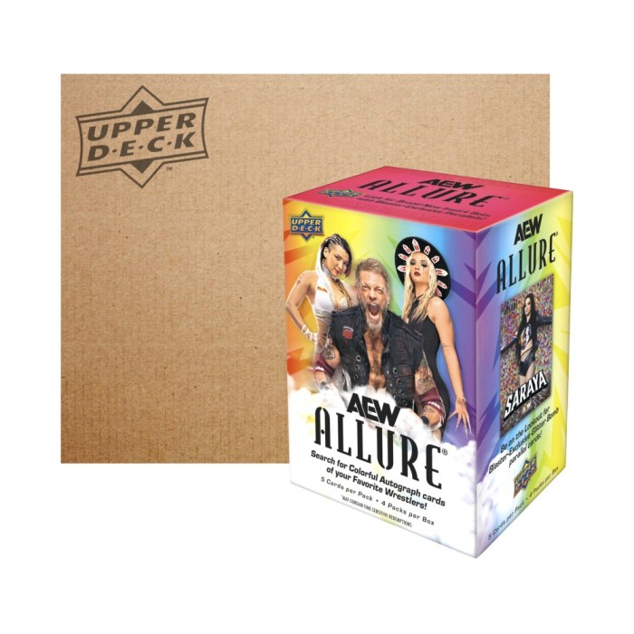 2024 Upper Deck AEW Wrestling Allure Blaster 20-Box Case | Steel City ...