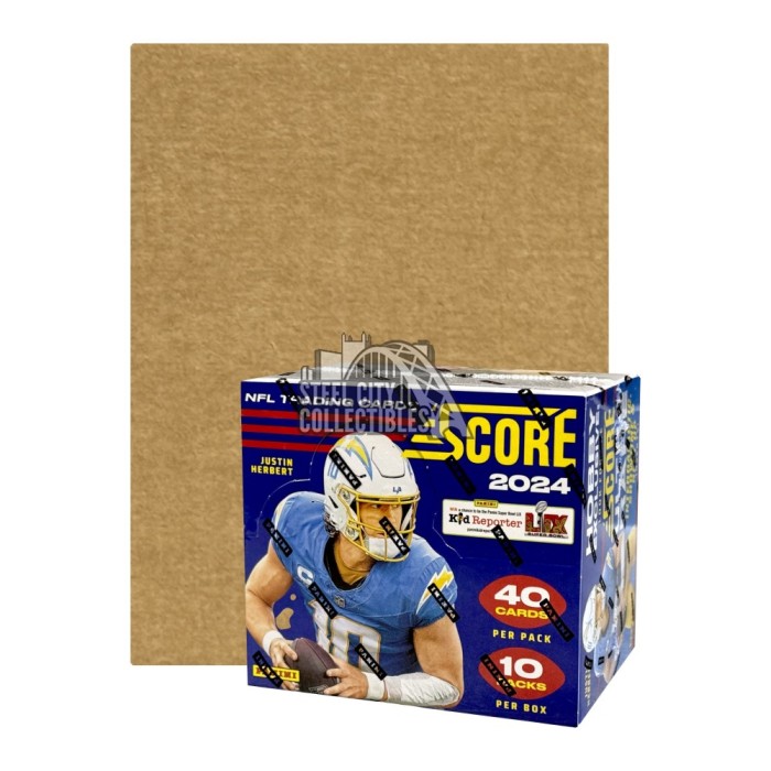 2024 Panini Score Football Hobby 12-Box Case | Steel City Collectibles