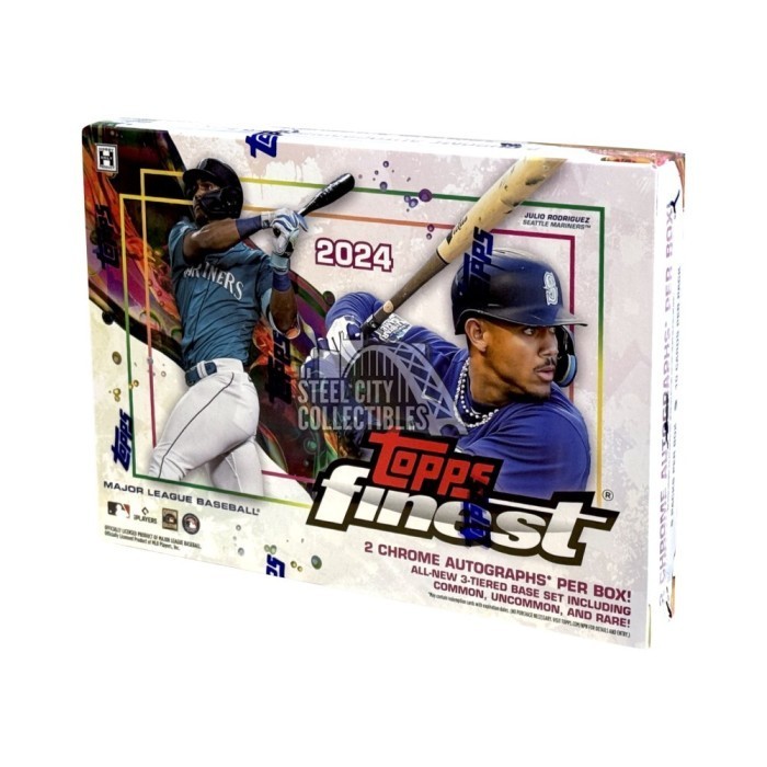 2024 Topps Finest Baseball 2 Hobby Box Random Division Group Break #1 ...