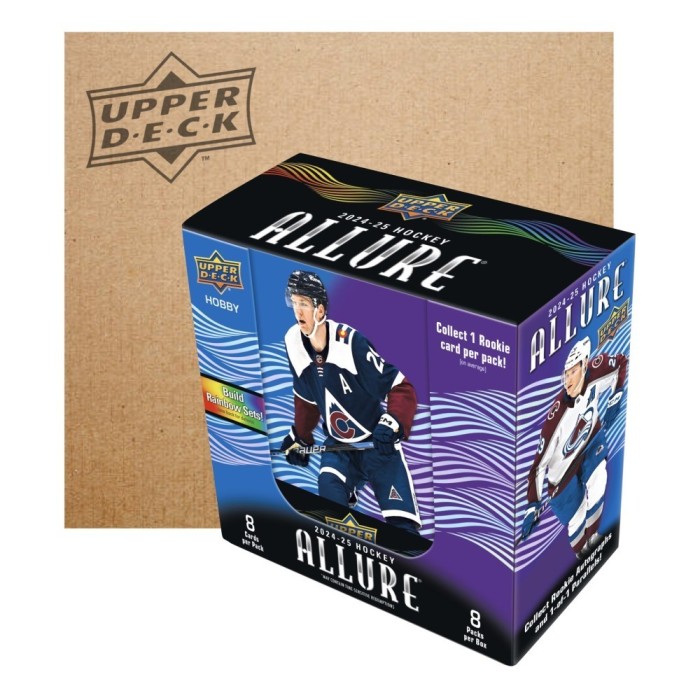 2024-25 Upper Deck Allure Hockey Hobby 9-Box Case PYT Group Break #4 ...