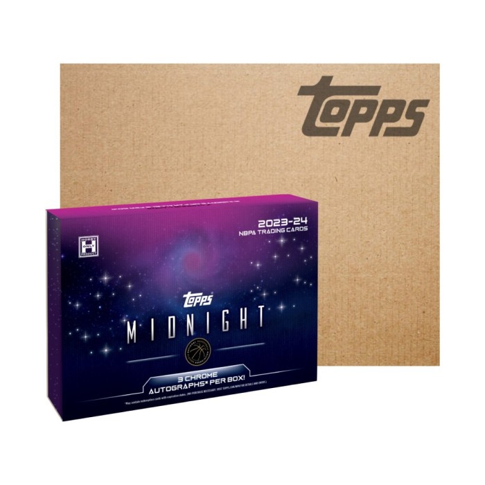 2023-24 Topps Midnight Basketball Hobby 12-Box Case | Steel City ...