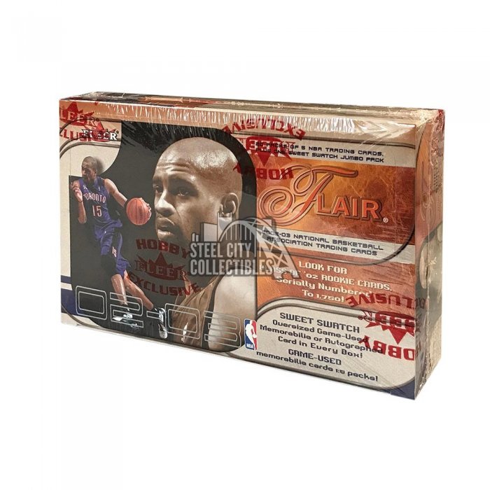 2002-03 Fleer Flair Basketball Hobby Box | Steel City Collectibles