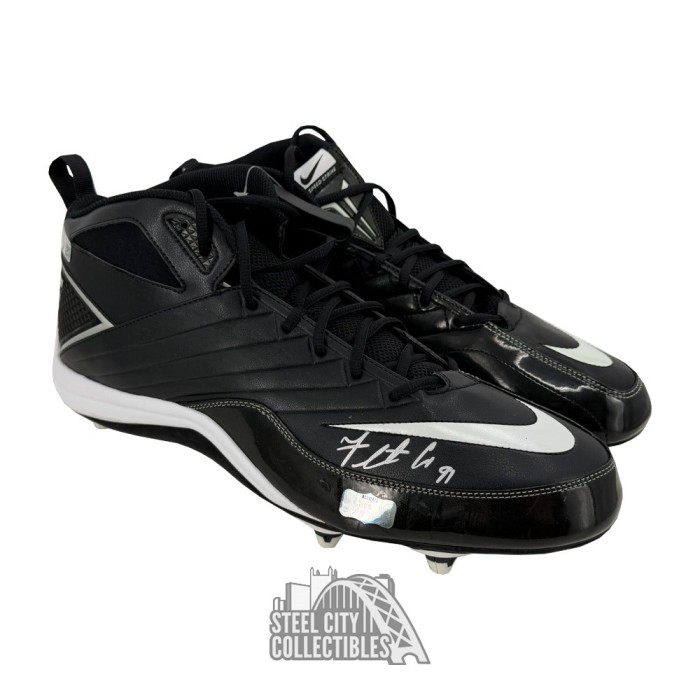 Fletcher Cox Autographed Nike Speed Strike Football Cleats - BAS ...