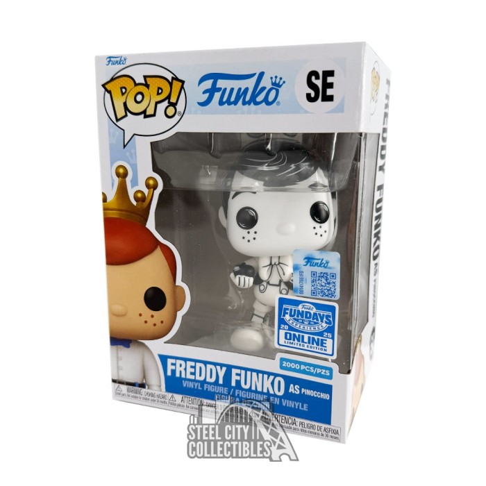 Freddy Funko as Pinocchio Fundays Limited Edition Funko Pop /2000 ...