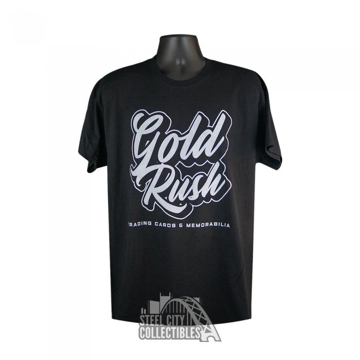 Gold Rush Light Gray Logo T-Shirt | Steel City Collectibles