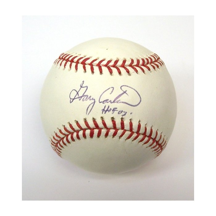 Gary Carter Autographed Official MLB Baseball (HOF 03) - PSA/DNA COA ...