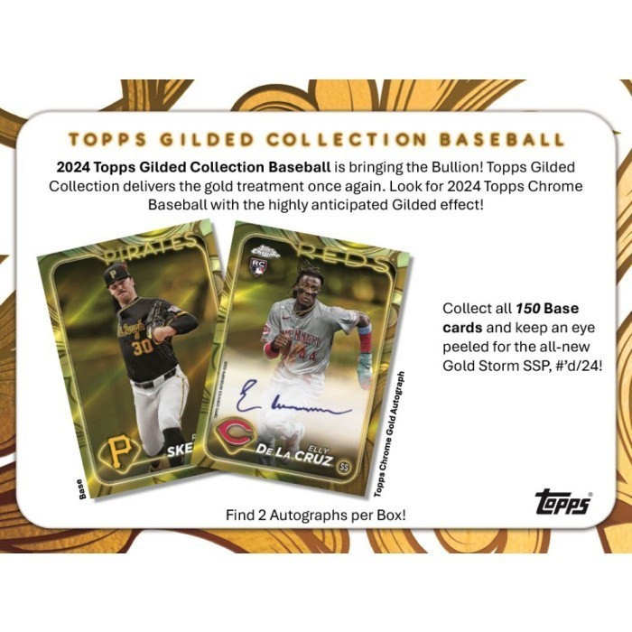 2024 Topps Gilded Collection Baseball Hobby Box Random Card Group Break ...