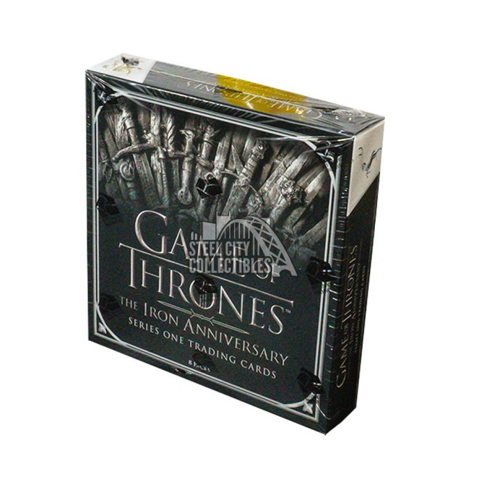 Game of Thrones Iron Anniversary Series 1 Hobby Box | Steel City ...