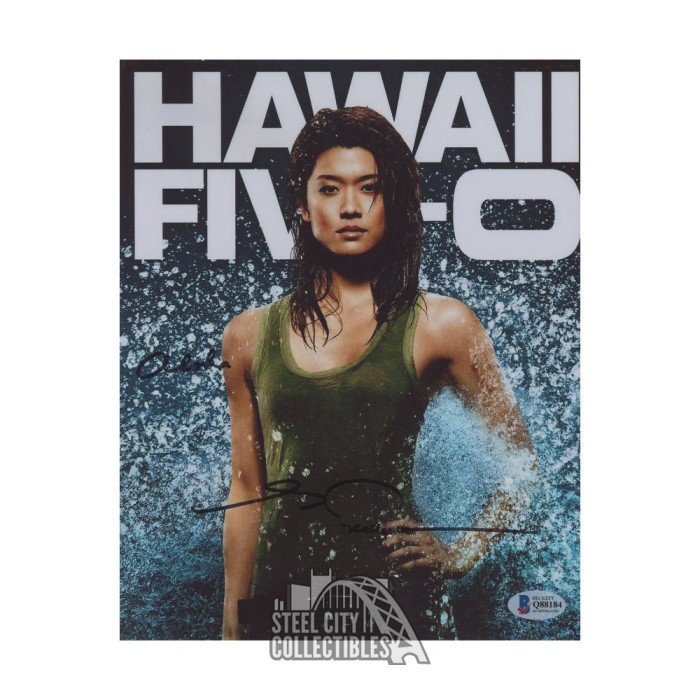Grace Park Autographed Kono Kalakaua Hawaii Five-0 8x10 Photo - BAS ...